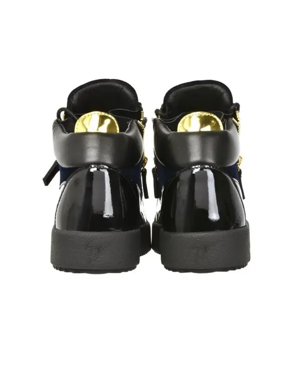 GIUSEPPE ZANOTTI Splicing Platform Sole Casual Sneakers
