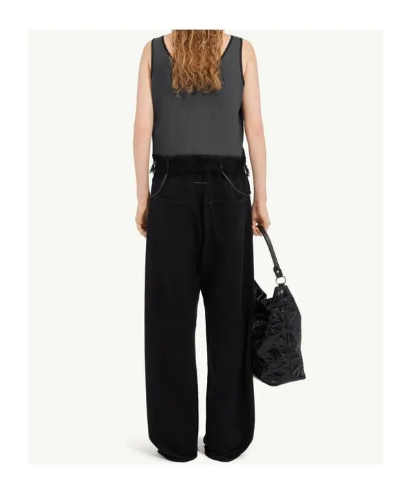 MAISON MARGIELA Mirrored Lace Slip Top