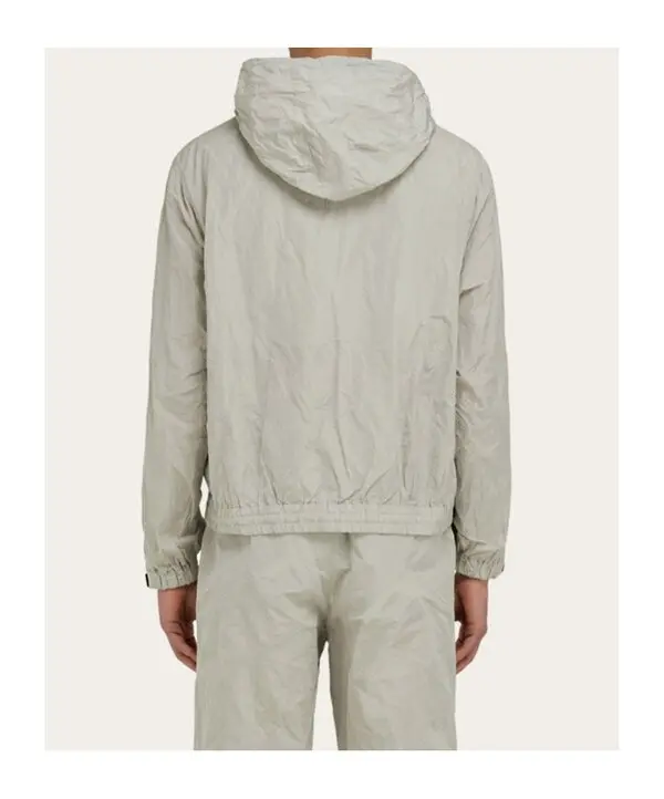FERRAGAMO Hooded Windbreaker Jacket