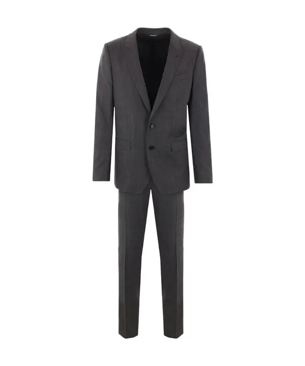 Dolce & Gabbana Dolce Gabbana Single-breasted Pressed Crease Tailored Suit