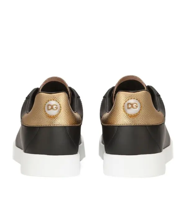 Dolce & Gabbana Portofino Logo Lettering Sneakers