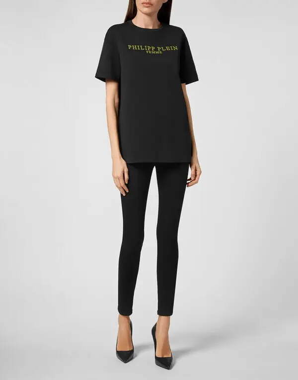 Philipp Plein Logo Detail T-shirt