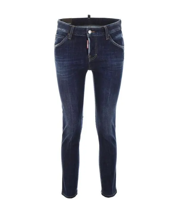 Dsquared2 Skinny Logo Detail Jeans