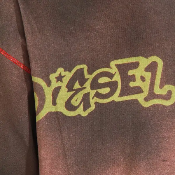 DIESEL® Regular Fit Printed T-shirt - Gray