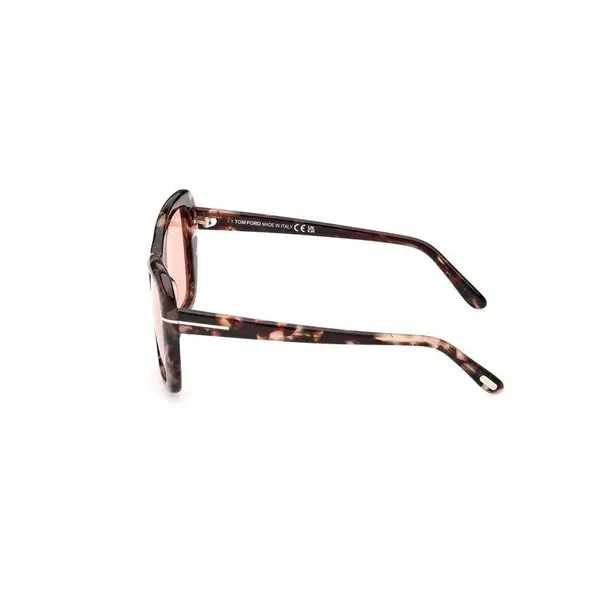 TOM FORD Tortoiseshell Logo Sunglasses - Multicolor