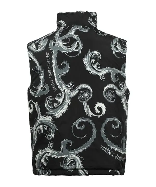 Versace Quilted Reversible Vest