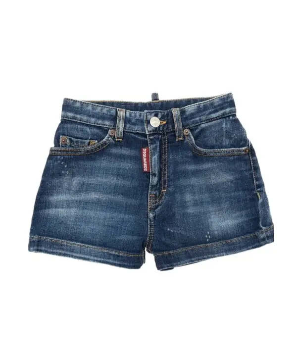 Dsquared2 Five-pocket Denim Shorts - Blue