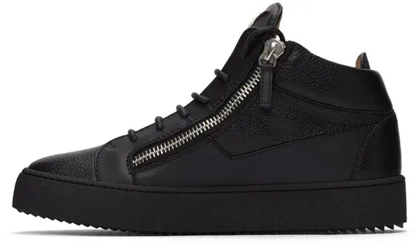 GIUSEPPE ZANOTTI High-top Leisure Sneakers With Zip Detailing