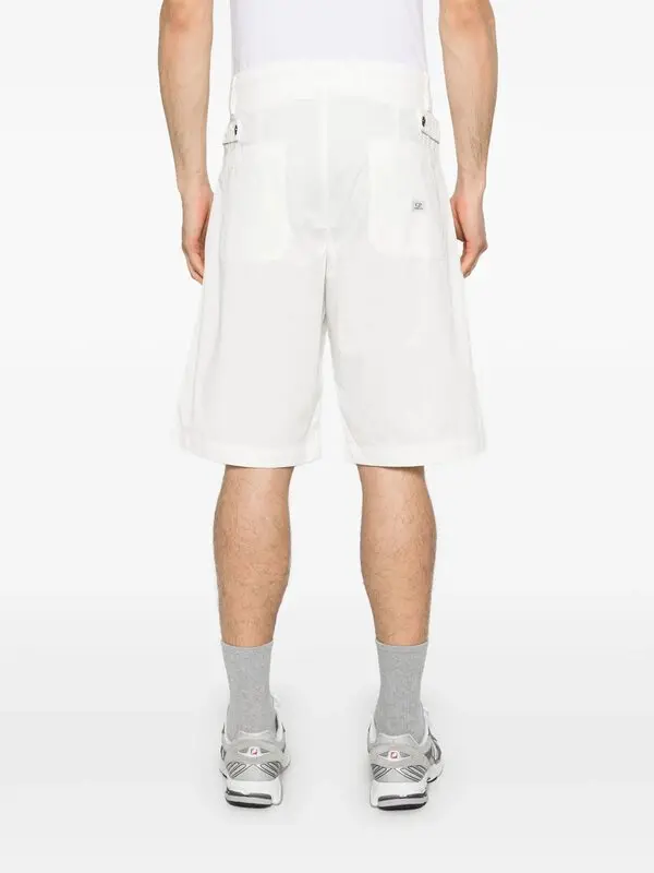 C.P. COMPANY Bermuda Shorts With Button And Zipper Closure
