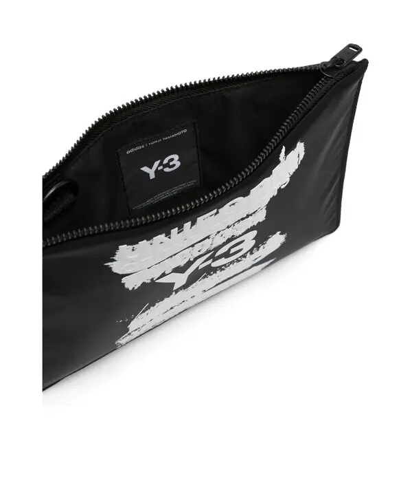 Y3 Graphic Printed Pouch