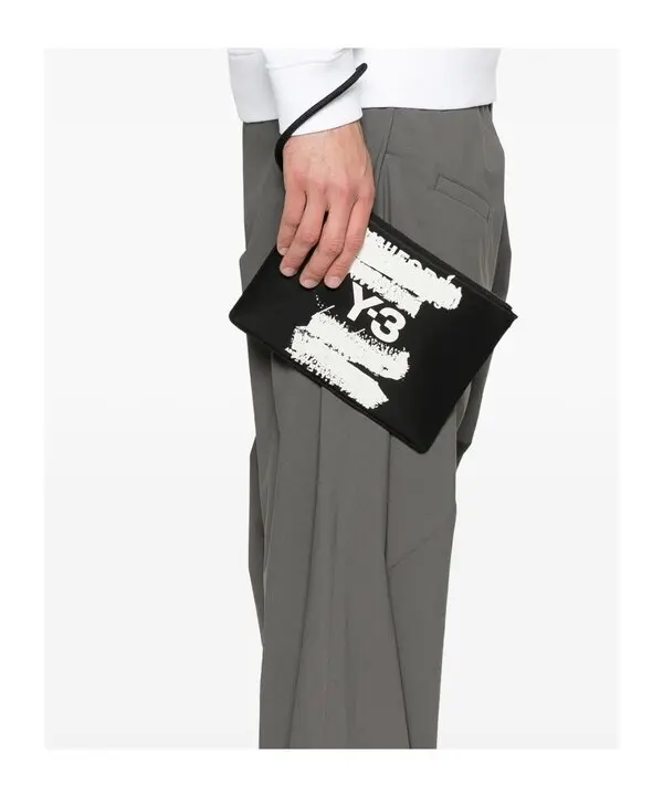 Y3 Graphic Printed Pouch