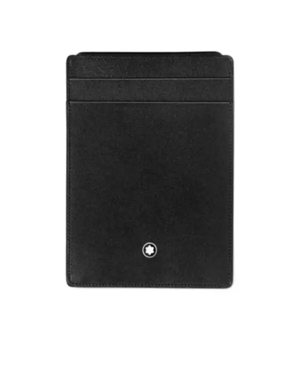 Montblanc Logo Details Card Bag - Black