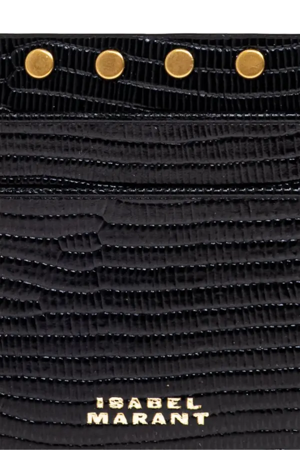 Isabel Marant Étoile Oskan Embossed Card Holder