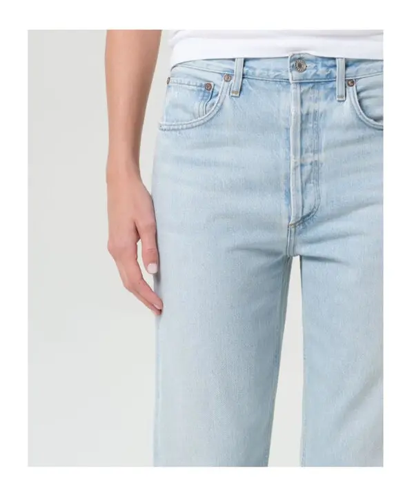 AGOLDE 90s Crop Straight-leg Jeans