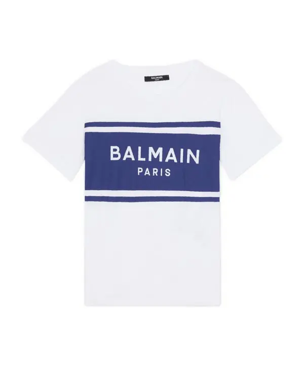 Balmain Paris Logo T-shirt - White