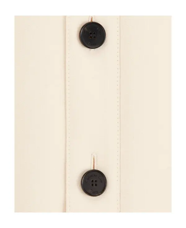 Dior Long Tunic With Horn Buttons