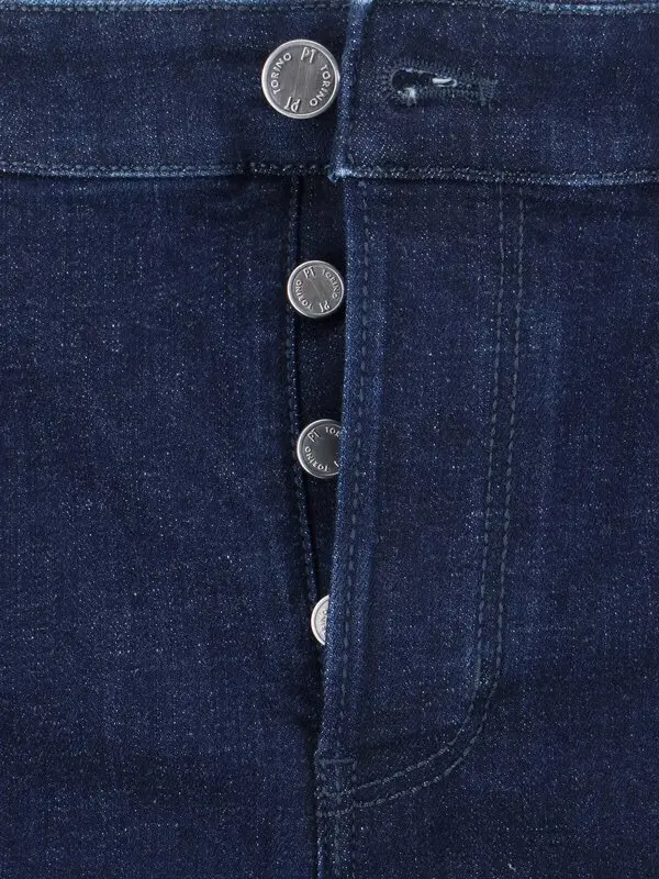 PT TORINO Straight Leg Denim Jeans - Blue
