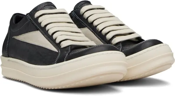 Rick Owens Lace-up Sneakers - Black