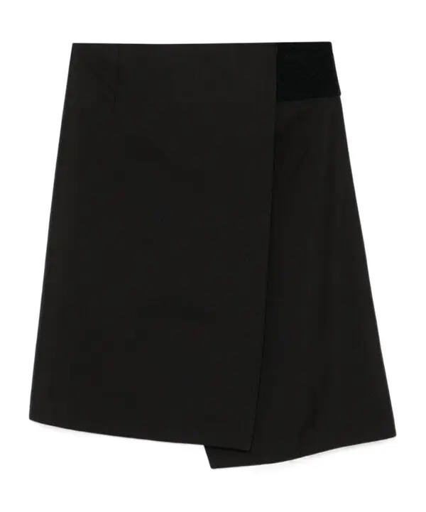 Alaïa Touch-strap Wrap Midi Skirt