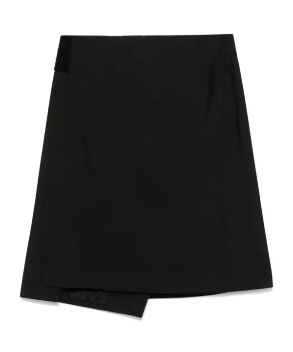 Alaïa Touch-strap Wrap Midi Skirt