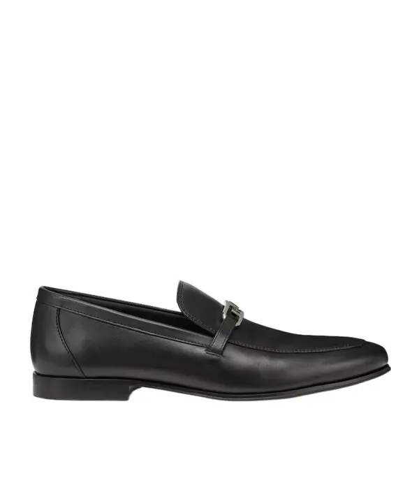 Fendi O'lock Slip-on Loafers - Black