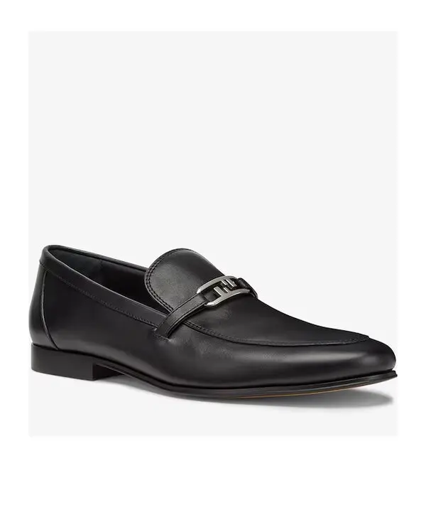 Fendi O'lock Slip-on Loafers - Black