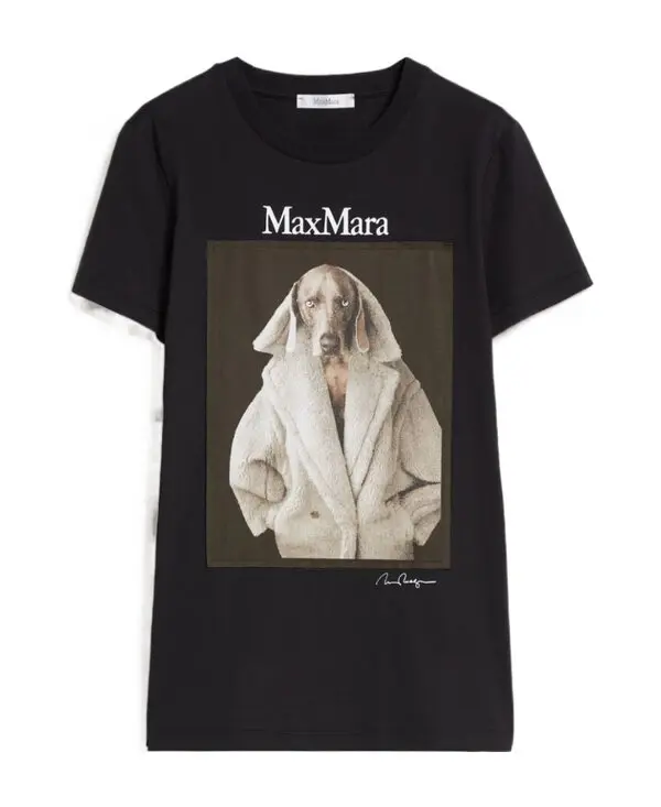 Max Mara Graphic Printed Crewneck T-shirt