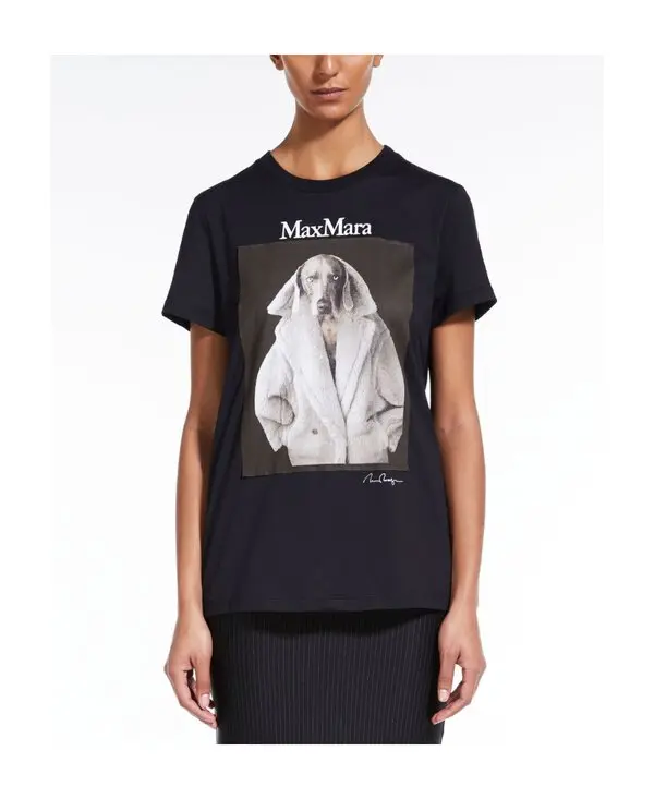 Max Mara Graphic Printed Crewneck T-shirt