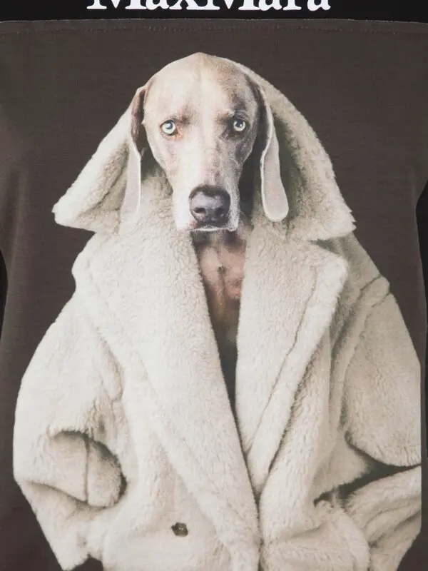 Max Mara Graphic Printed Crewneck T-shirt