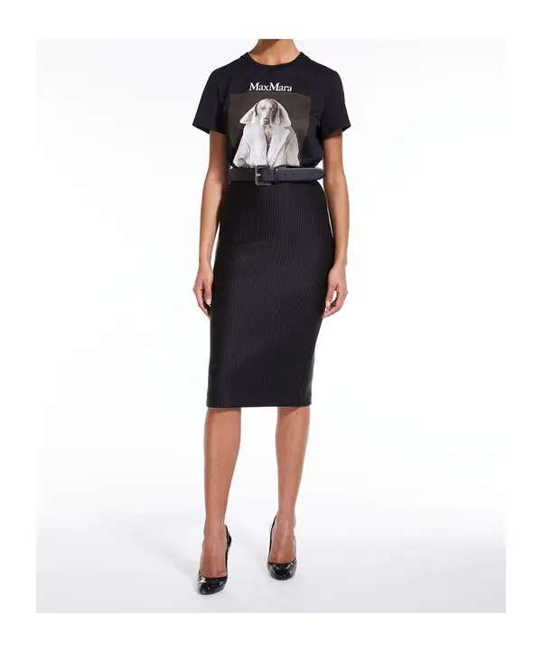 Max Mara Graphic Printed Crewneck T-shirt
