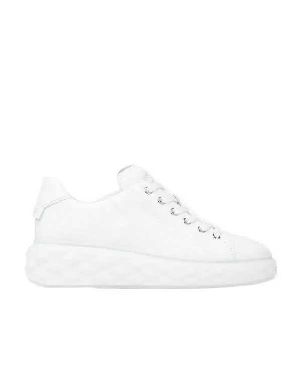 JIMMY CHOO Diamond Light Maxi/f Sneakers - White