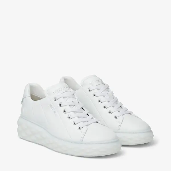 JIMMY CHOO Diamond Light Maxi/f Sneakers - White