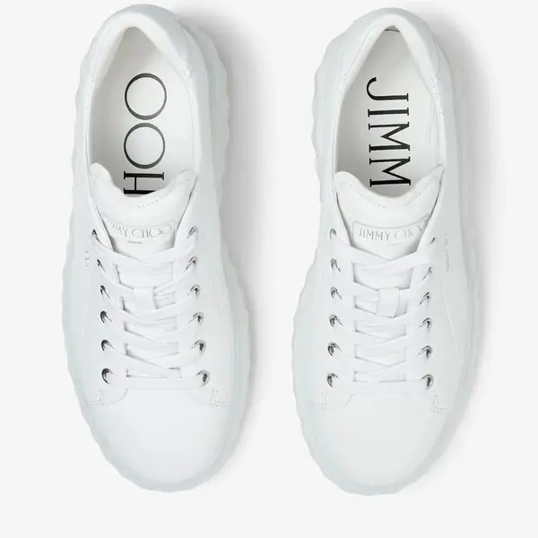 JIMMY CHOO Diamond Light Maxi/f Sneakers - White