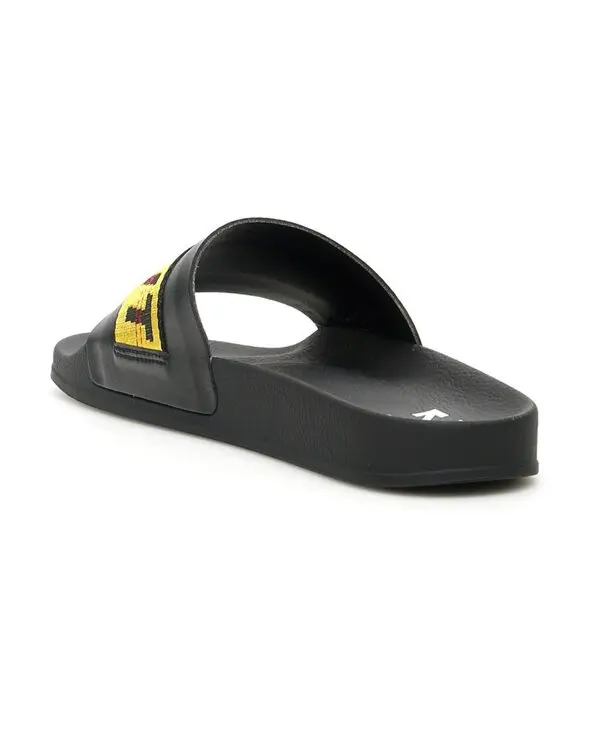 Off-White Industrial Logo Slides