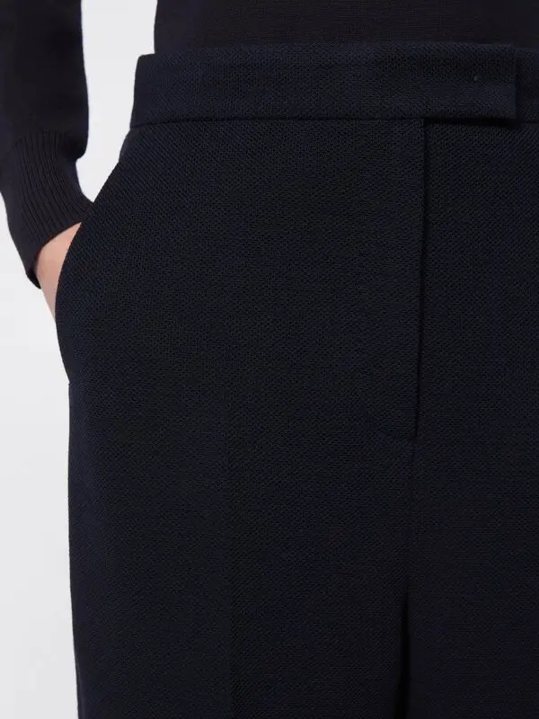 Max Mara High-waisted Pleated Wide-leg Trousers