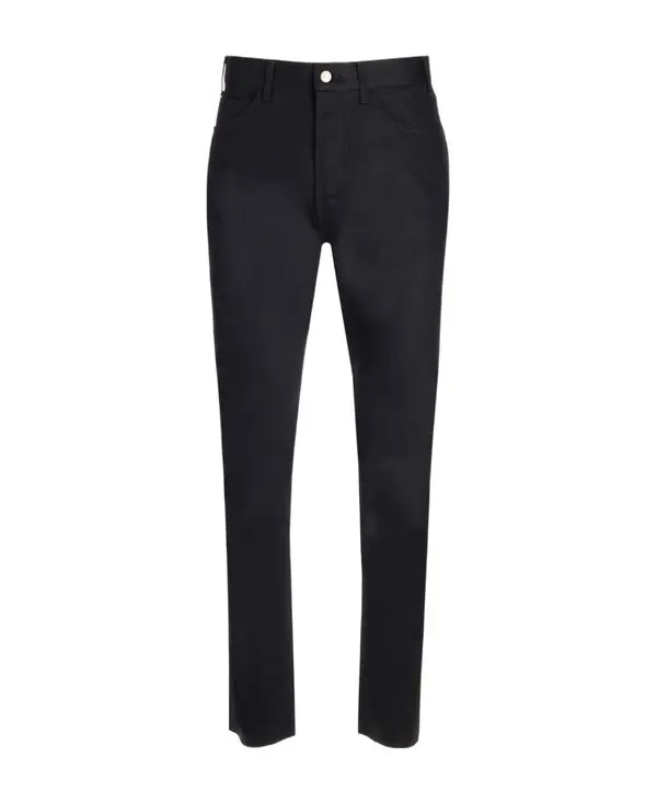 Celine Neo Skinny Jeans In Pure Wash Denim - Black