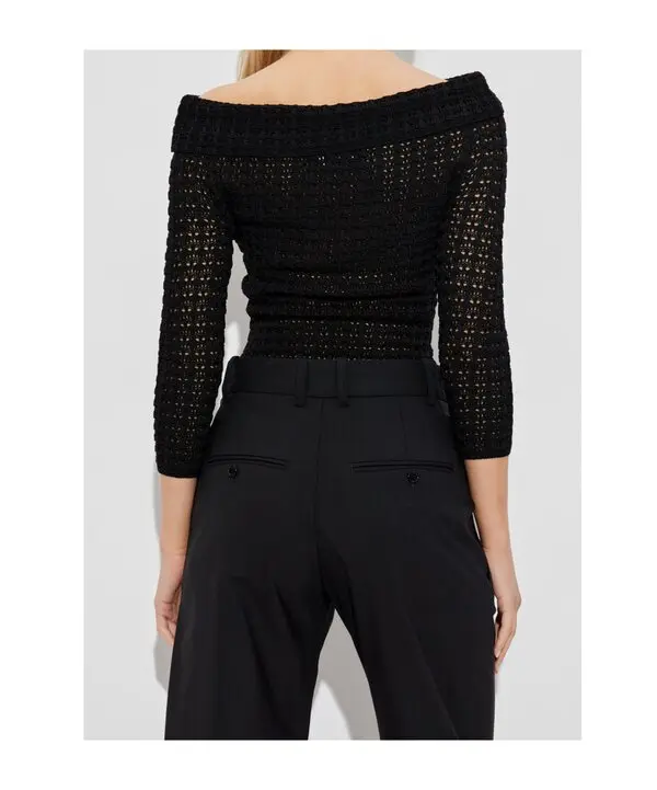 Isabel Marant Étoile Off-shoulder Knitted Top