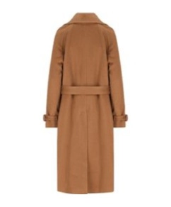 Celine Coat In Camel Cloth