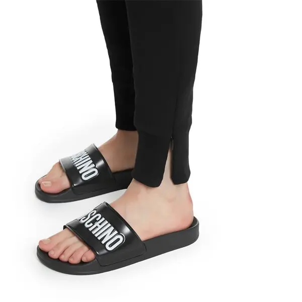 Moschino Embroidered Logo Trousers