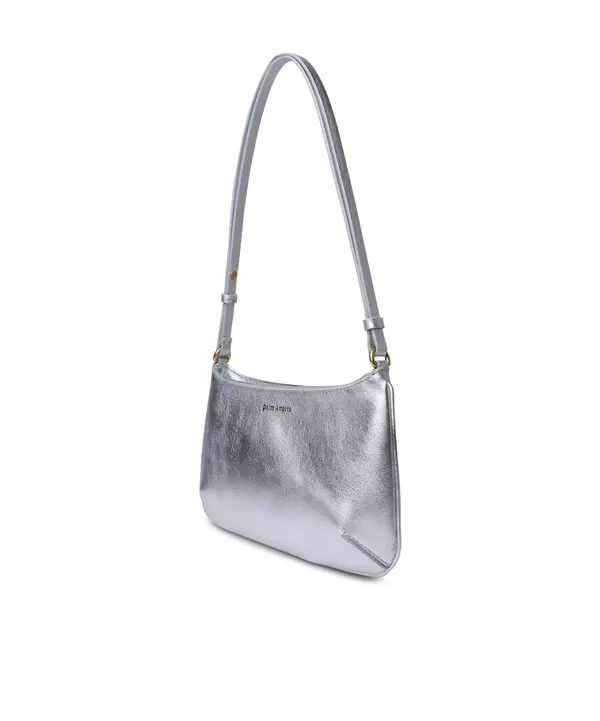 Palm Angels Logo Lettering Metallic Effect Shoulder Bag