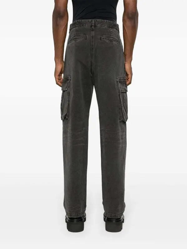 Givenchy 4g Embroidered Straight-leg Cargo Pants