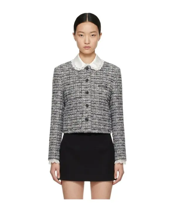 Marissa Chiara Lace Trim Jacket