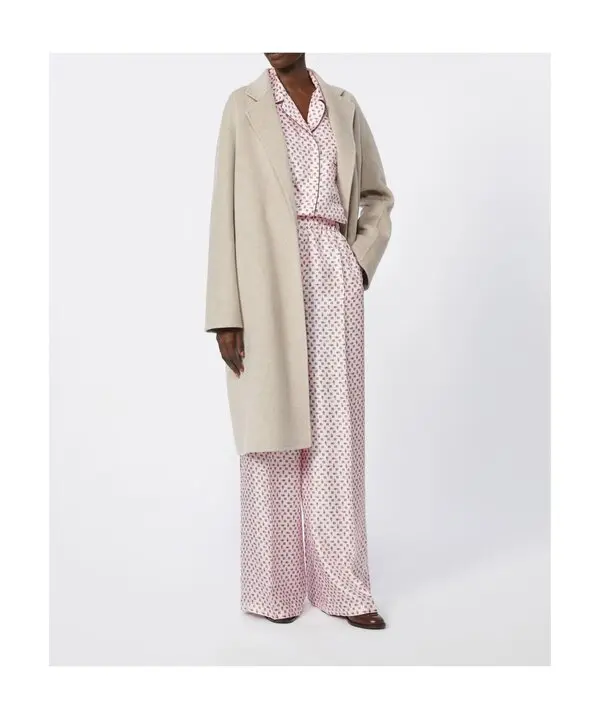 Max Mara Vischio All-over Printed Trousers - Multicolor