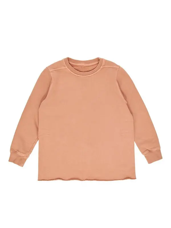 Rick Owens Raw-cut Sweatshirt - Dark Pink