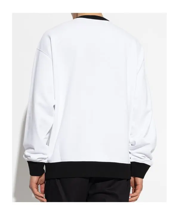 Dolce & Gabbana Majolica Pattern Crewneck Jumper