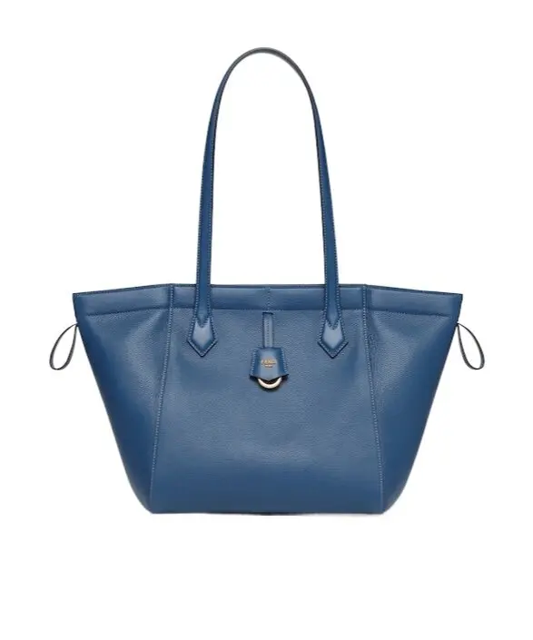 Fendi Origami Detailed Shoulder Bag - Blue