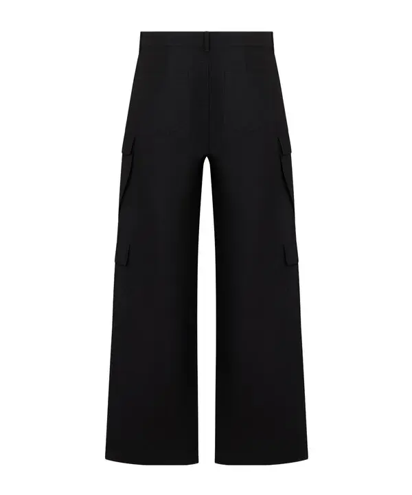 Rick Owens Geth Wide-leg Cargo Pants