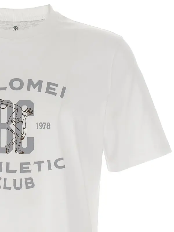 Brunello Cucinelli Graphic Printed Crewneck T-shirt