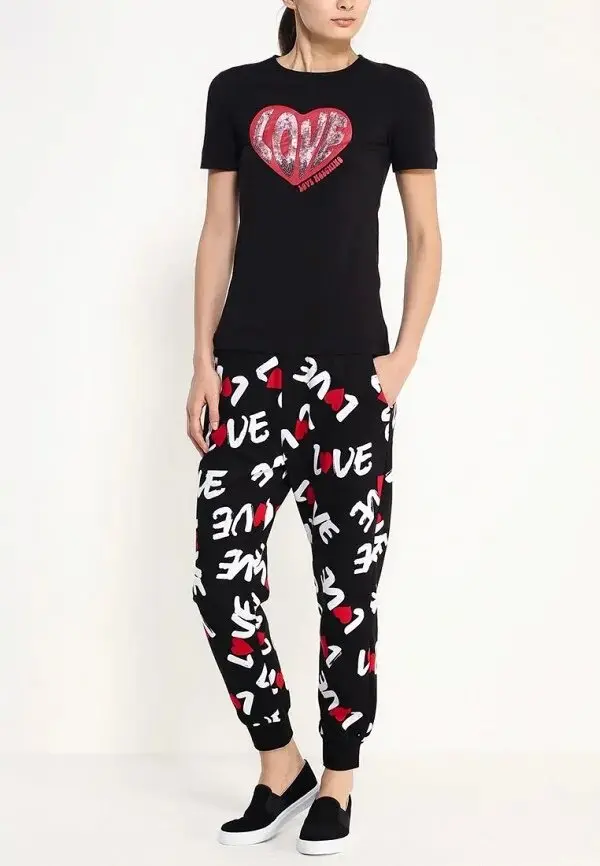 Moschino Detailed Sweatpants