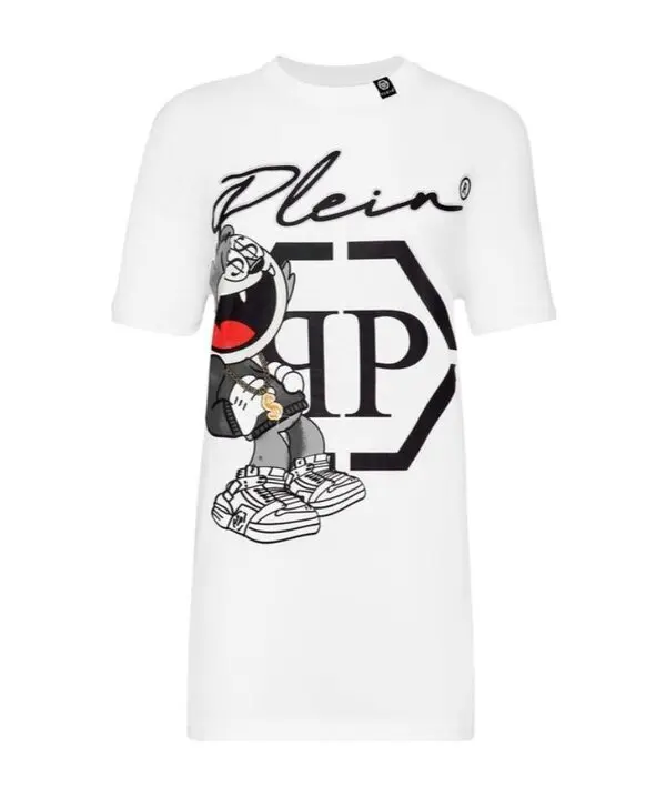Philipp Plein Logo Details T-shirt - White